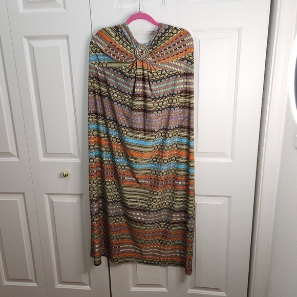 Mlle Gabrielle | Dresses | Mlle Gabrielle Womens 2x Maxi Dress Multi ...